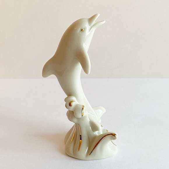 Lenox | Accents | Lenox Dancing Dolphin Porcelain Figurine Retired ...